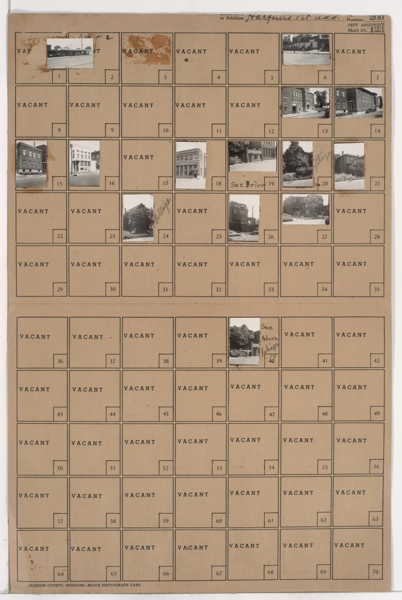 Tax Assessment Block Folder, Kansas City, MO, District 4, Block 142 ...