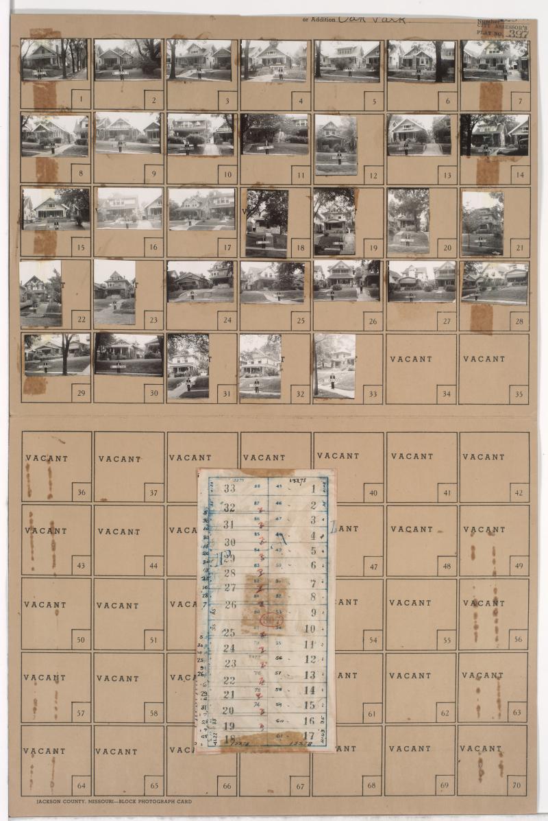 Tax Assessment Block Folder, Kansas City, MO, District 9, Block 307 ...